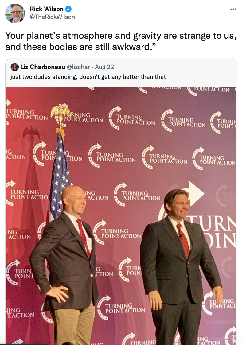 Aliens | Desantis Stance | Know Your Meme