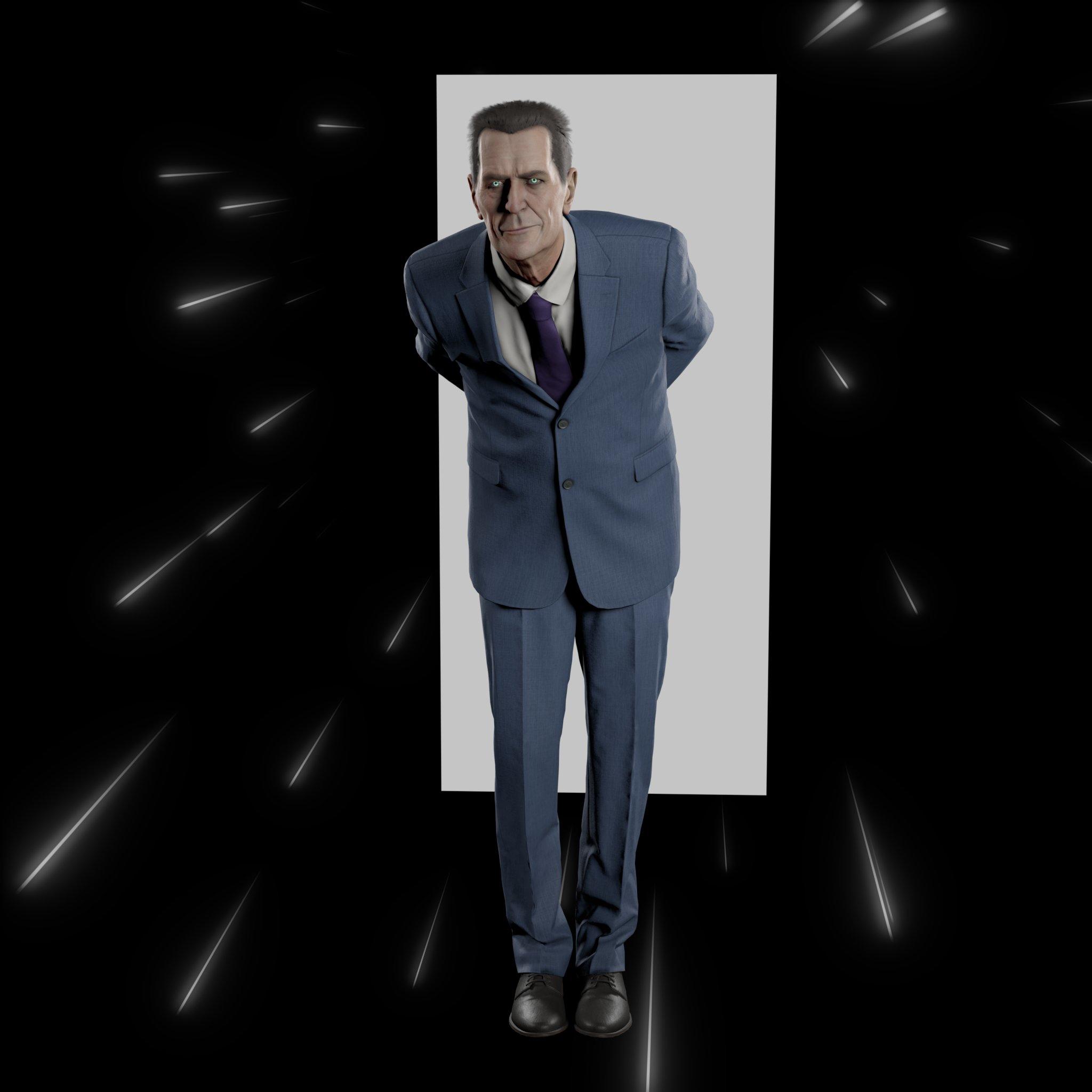 G-man Anime Stance | Saul Goodman's Anime Girl Stance | Know Your Meme