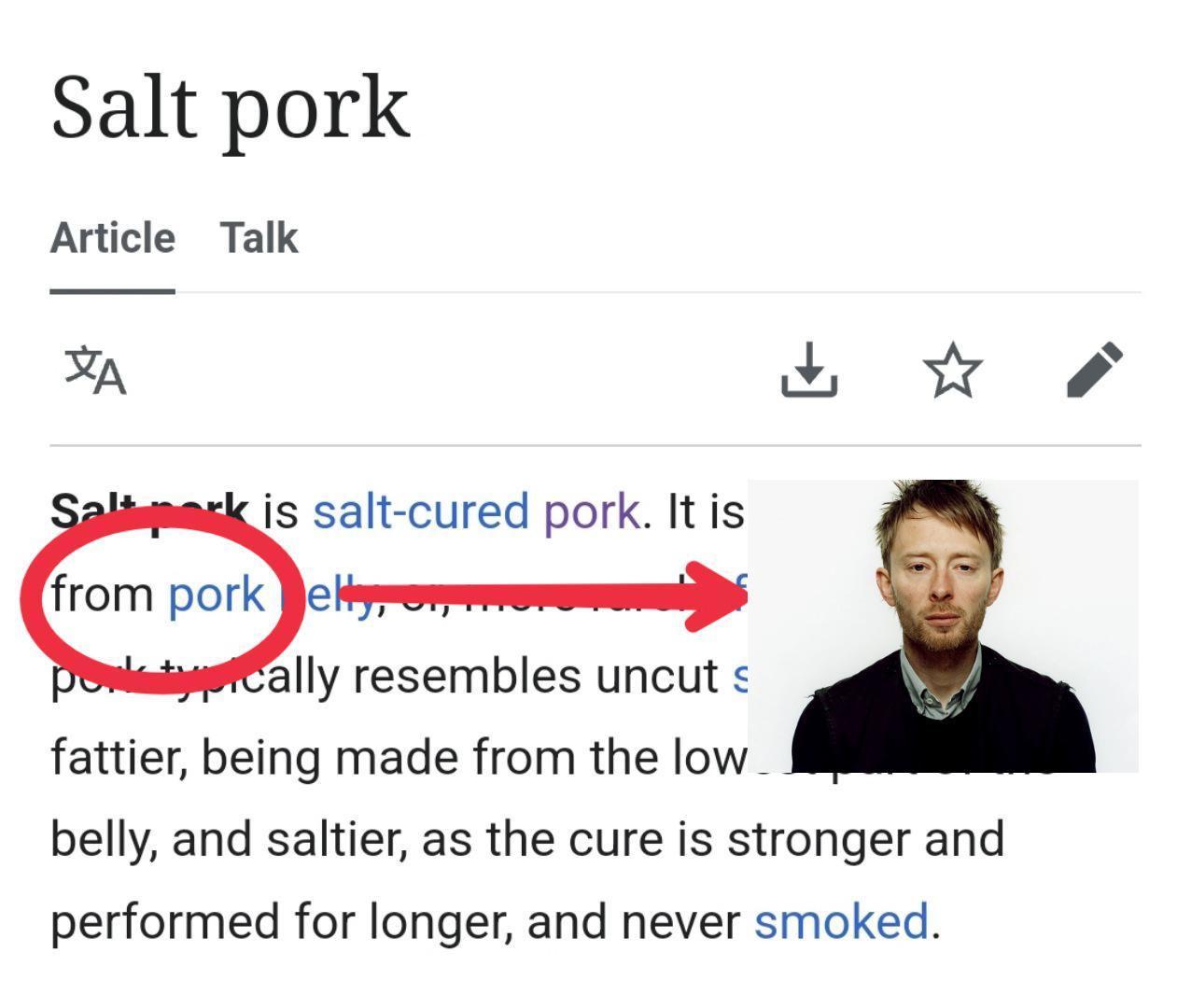 From Pork Name Soundalikes Know Your Meme
