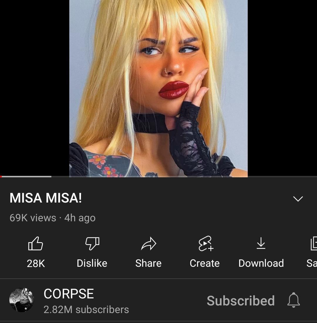 MISA MISA is finally released on YouTube!!! I hope everyone listens to ...