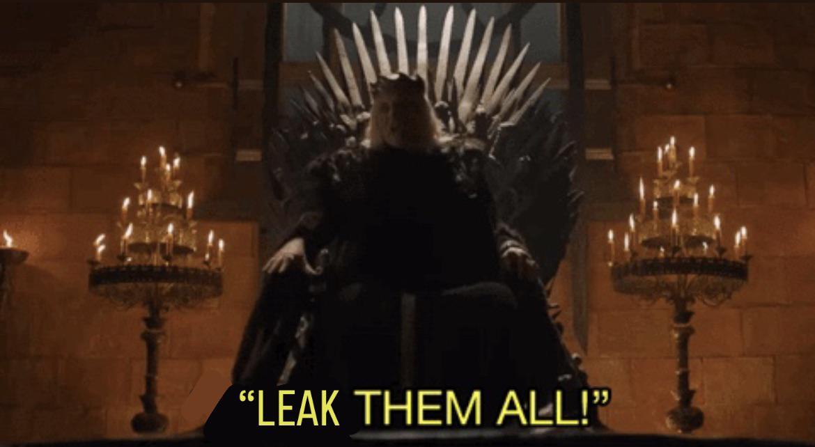 “If they leak the next episode, it just makes the wait for the next episode longer..” | /r ...