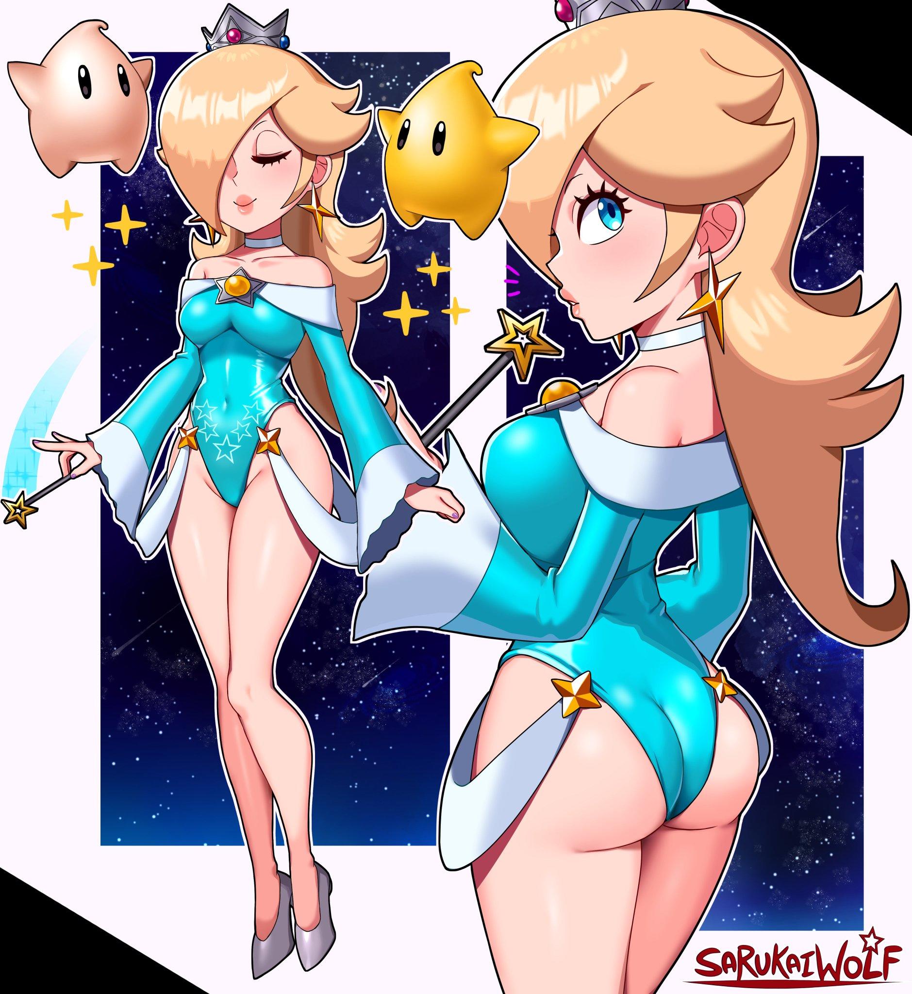 Rosalina Leotard By Sarukaiwolf Super Mario Galaxy Know Your Meme