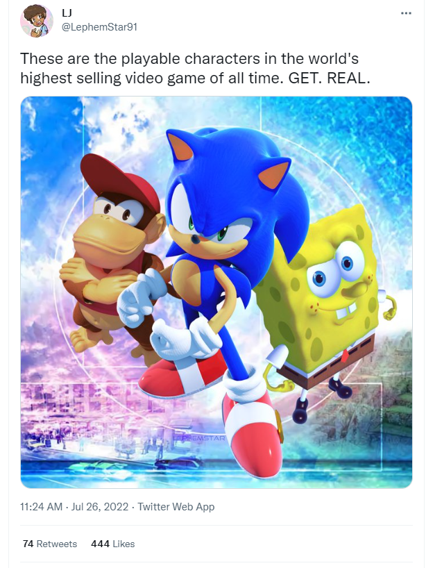 Sonic, SpongeBob, & Diddy Kong Adventure Real | Minecraft | Know Your Meme