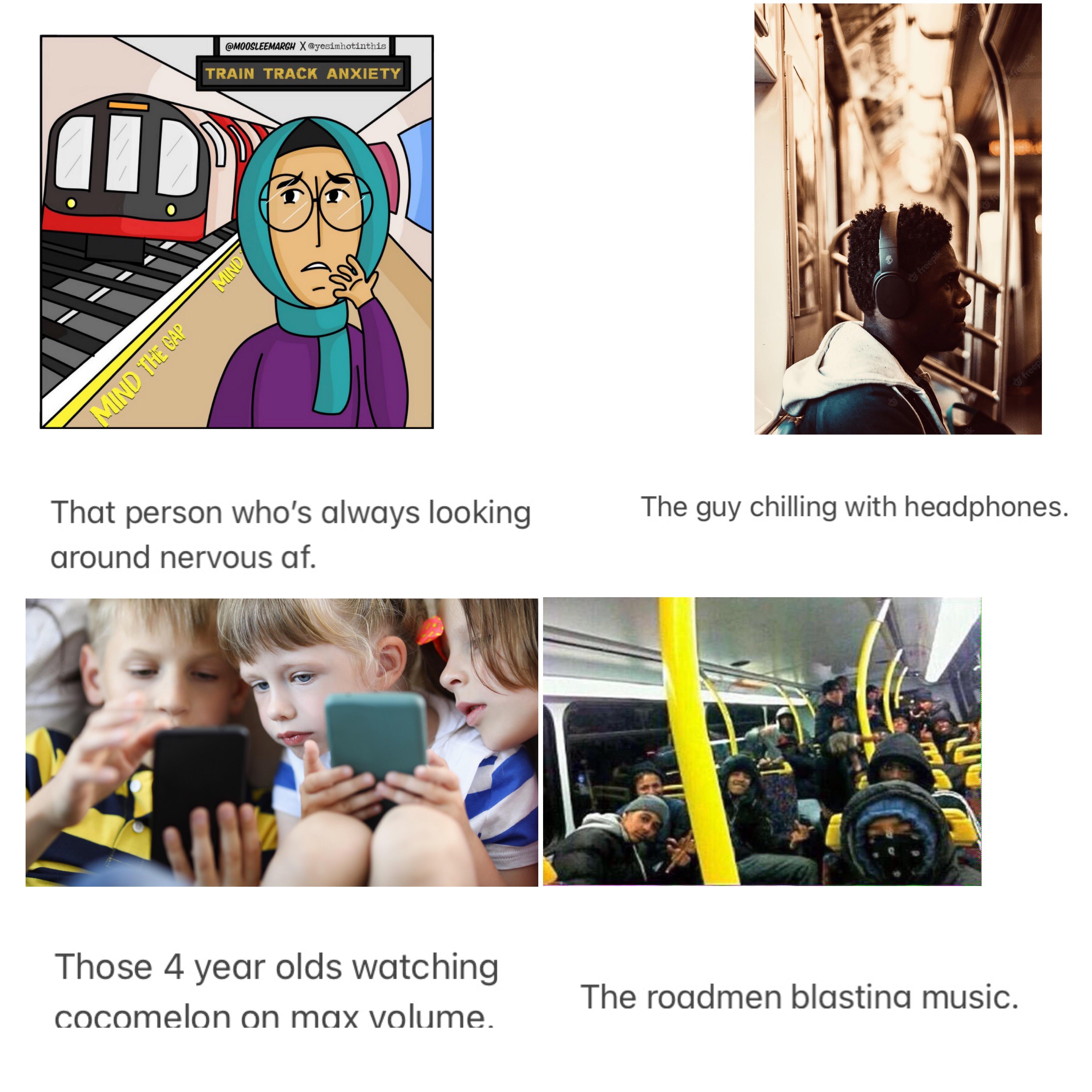 People on a train starter pack. | /r/starterpacks | Starter Packs ...