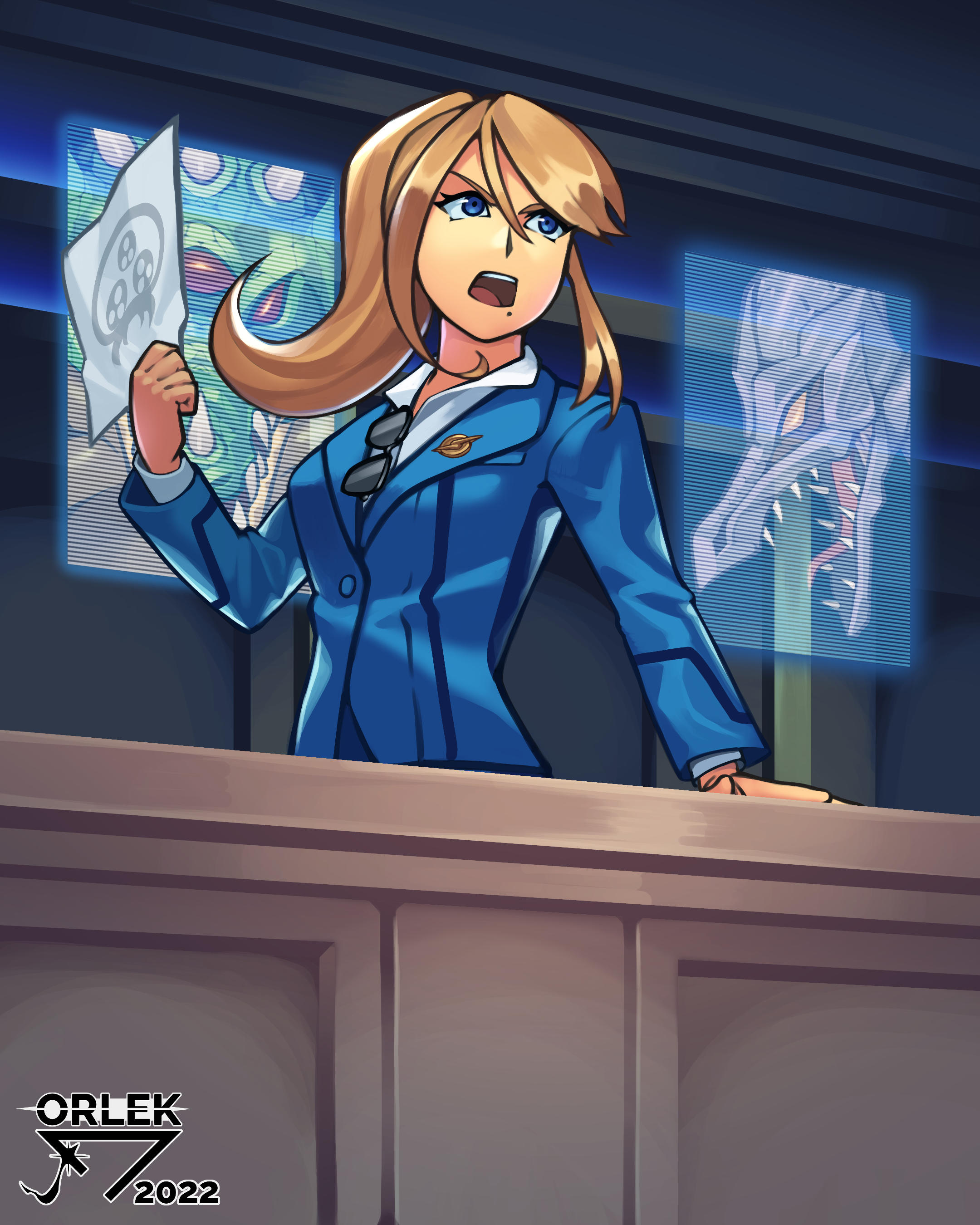 Metroid x Ace Attorney | Crossover | Know Your Meme