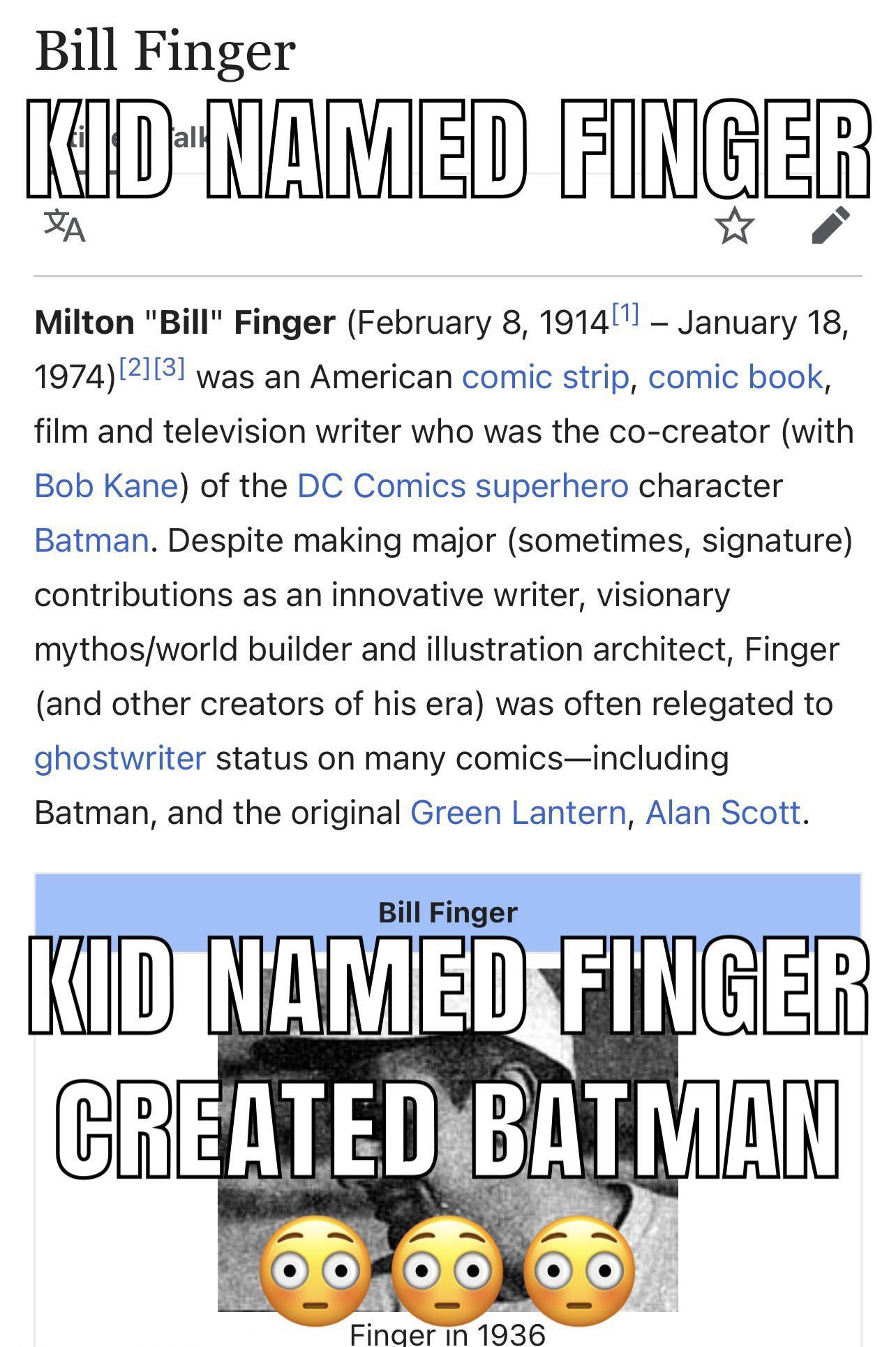 Finger Batman | /r/okbuddyretard | OkBuddyRetard | Know Your Meme