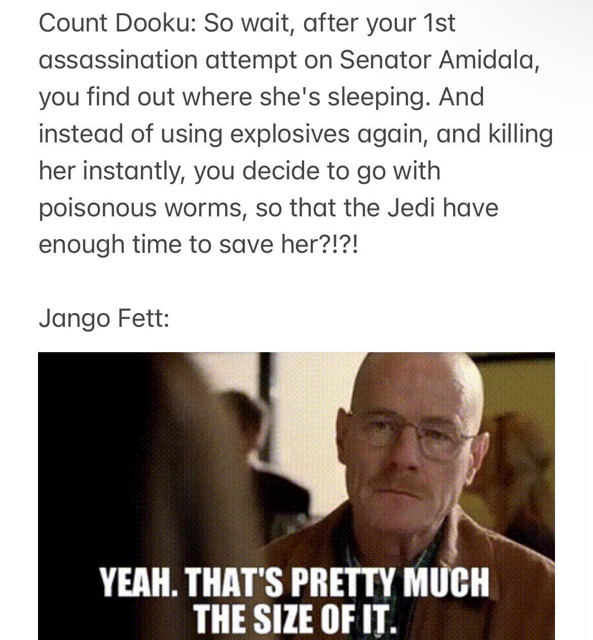 Well done Jango, as always. Just… well done. | /r/PrequelMemes ...