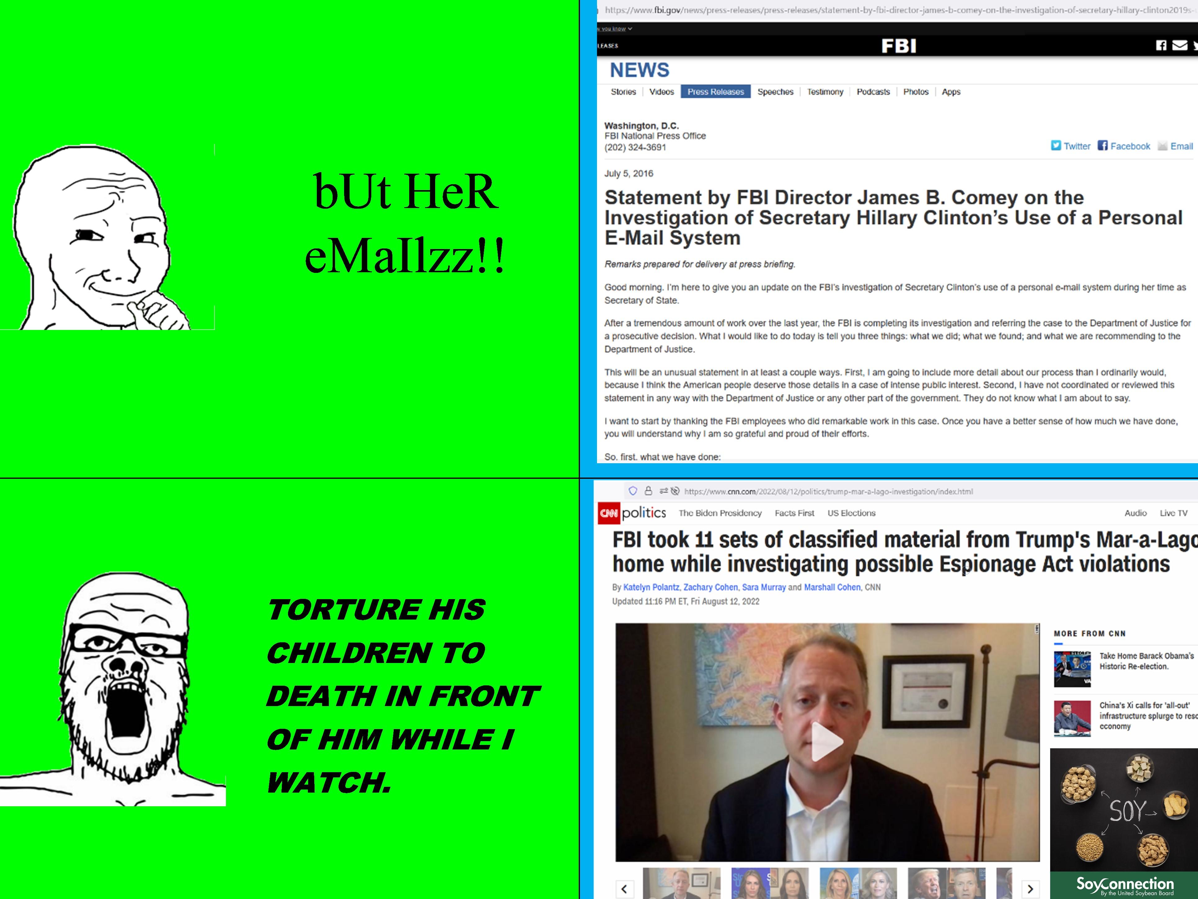 You literally mocked people for four years to make this the precedent ...