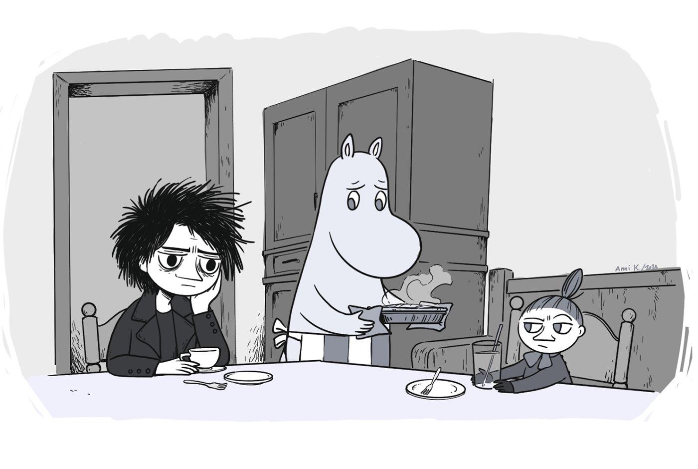 "Why does he look so sad?" "I haven't dared to ask..." | The Sandman ...