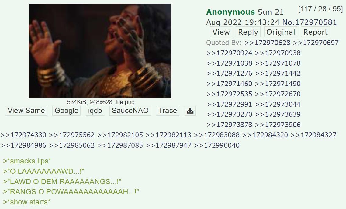 >"LAWD O DEM RAAAAAANGS...!" | Lawd Dem Rangs | Know Your Meme