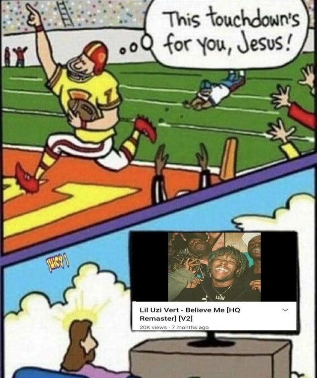 Lil Uzi Vert | This Touchdown's For You, Jesus | Know Your Meme