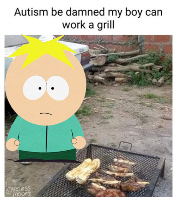 "Autism Be Damned My Boy Can Work A Grill" Redraw Meme | Autism Be ...