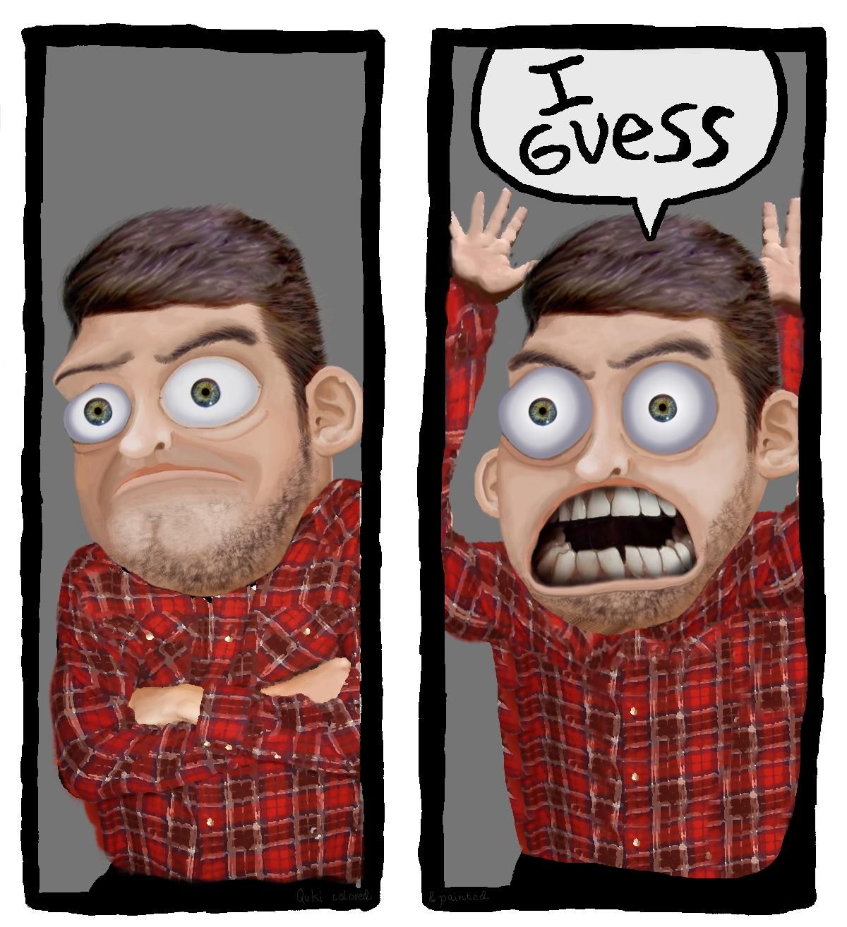 Realistic Repaint | I Guess Guy | Know Your Meme