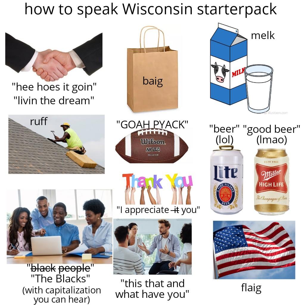 Midwestern starterpack | /r/starterpacks | Starter Packs | Know Your Meme