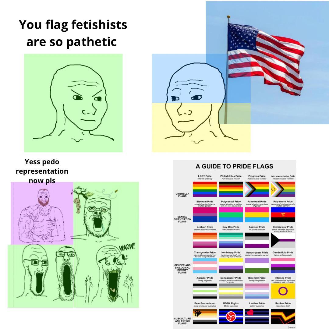 Fetish flags are apparently a thing now lmao | /r/PoliticalCompassMemes ...