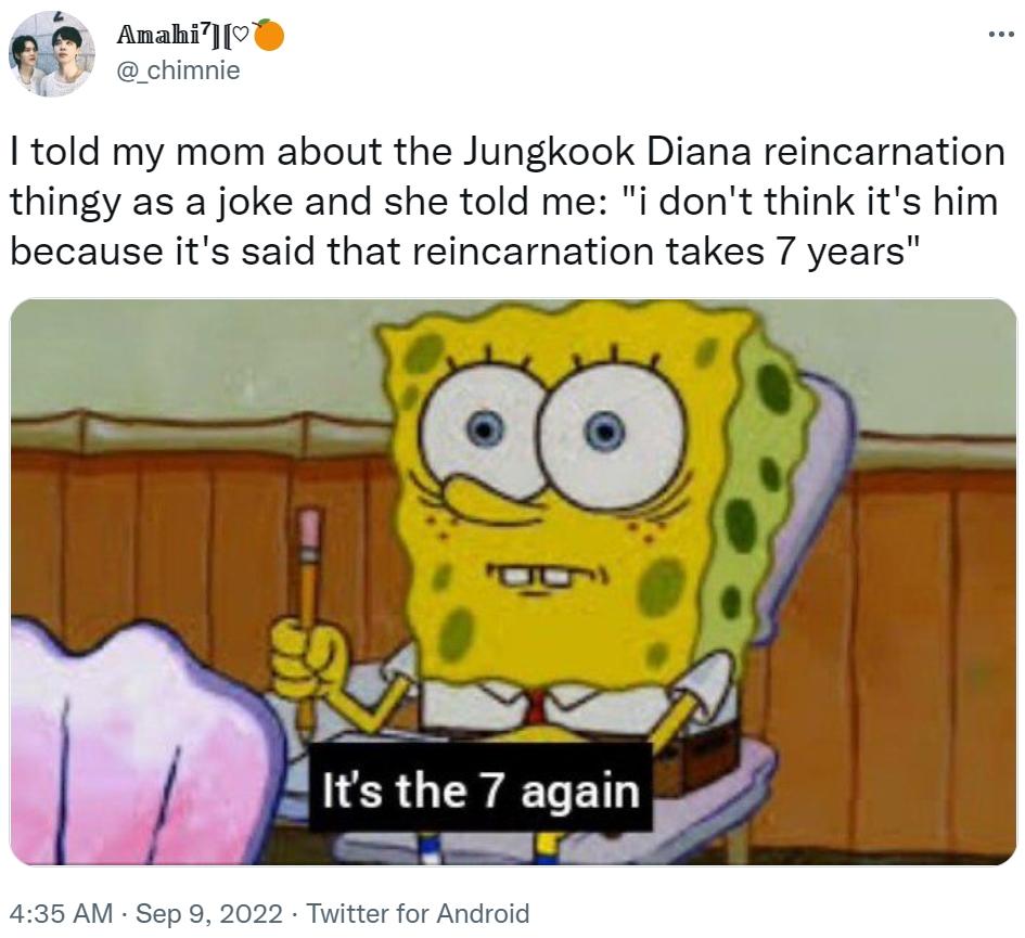 It's the 7 Again | Princess Diana Jeon Jungkook Reincarnation Theory ...