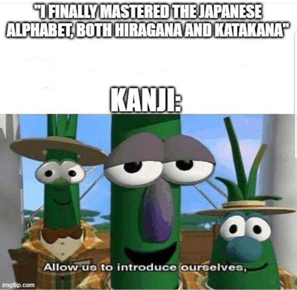 After learning Japanese: | Allow Us To Introduce Ourselves | Know Your Meme