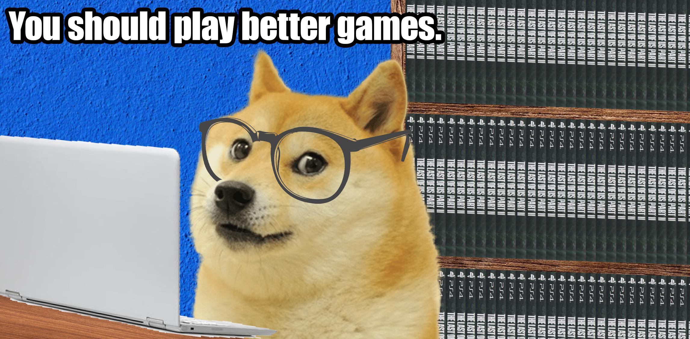 Professional* Game* Critic* has arrived | /r/dogelore | Ironic Doge ...