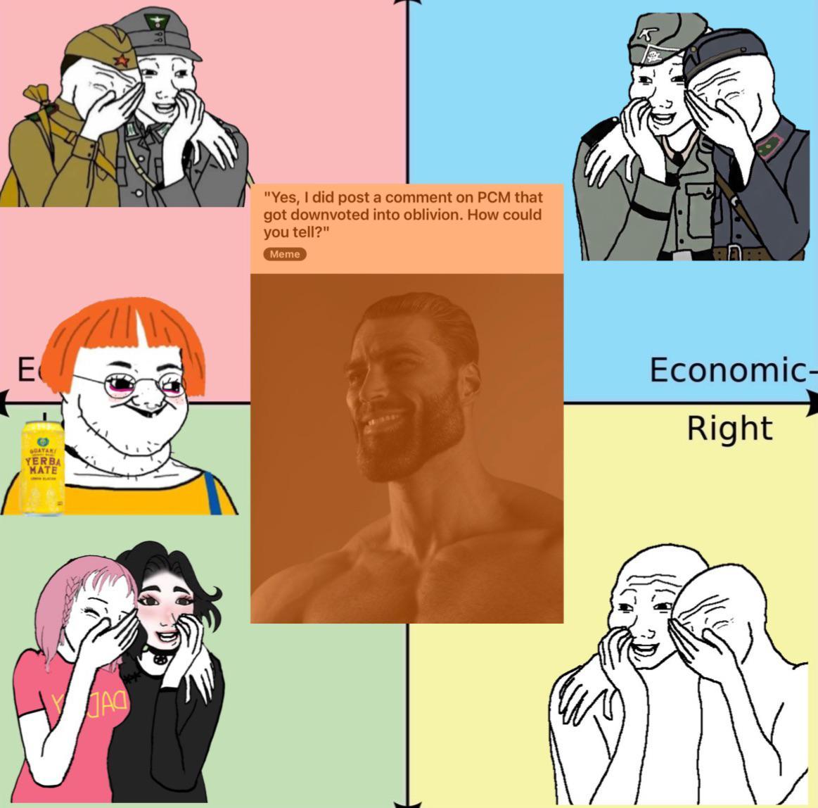 Emily ain’t no Chad | /r/PoliticalCompassMemes | Political Compass ...