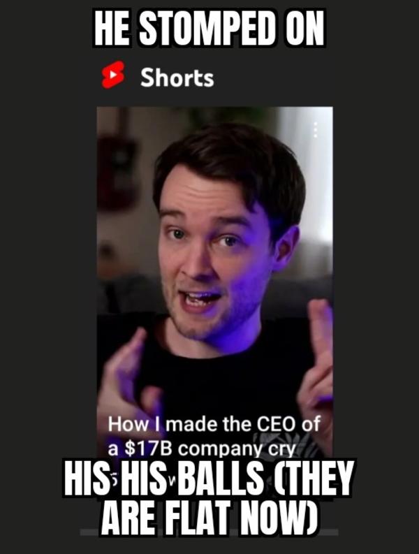 balls | /r/okbuddyretard | OkBuddyRetard | Know Your Meme