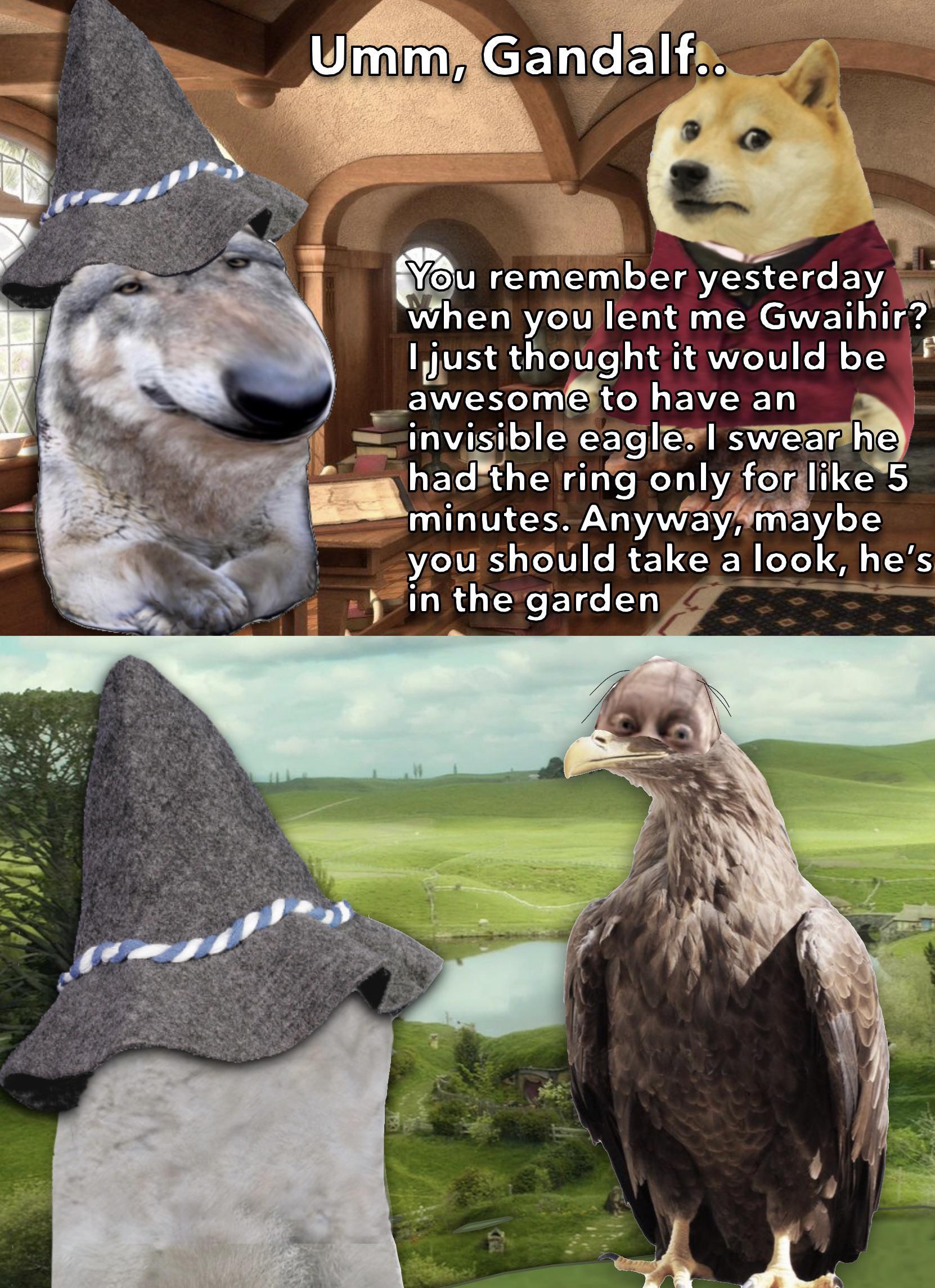 Le SmEagle has arrived | /r/dogelore | Ironic Doge Memes | Know Your Meme