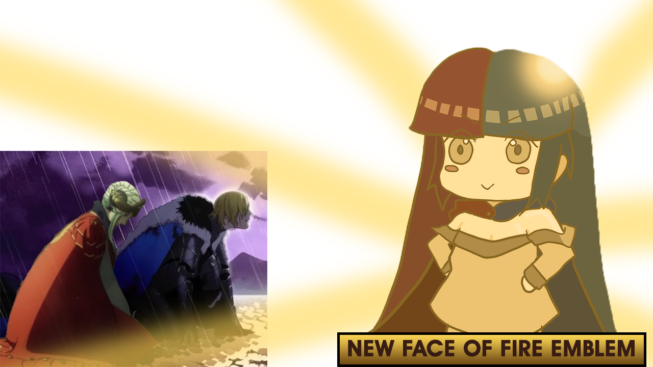 Edelgard and Dimitri kneel to the new Face of Fire Emblem | Alear ...