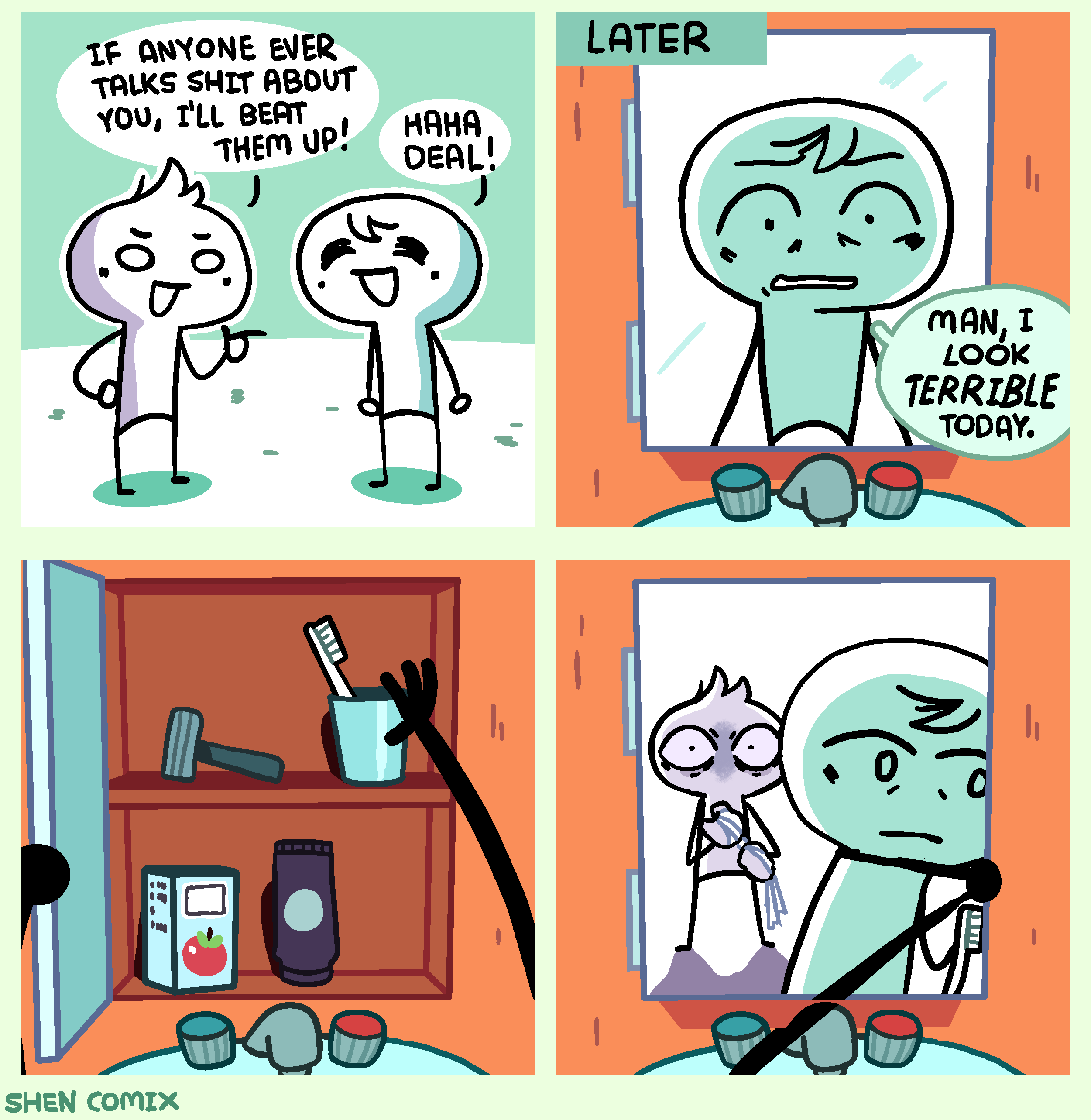 Talk shit | Shen Comix | Know Your Meme