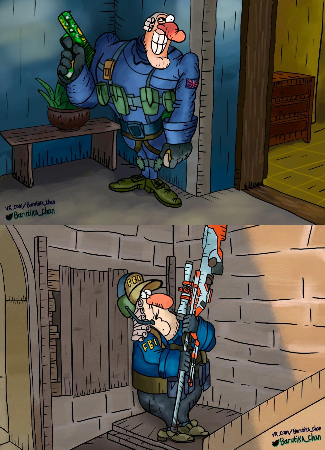 CSGO Dr. Livesey vs. Squire Trelawney | Soviet Treasure Island | Know ...