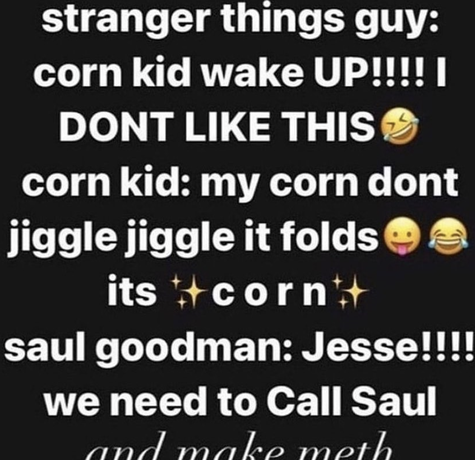 Word Soup | Corn Kid / Corn Song (TikTok) | Know Your Meme