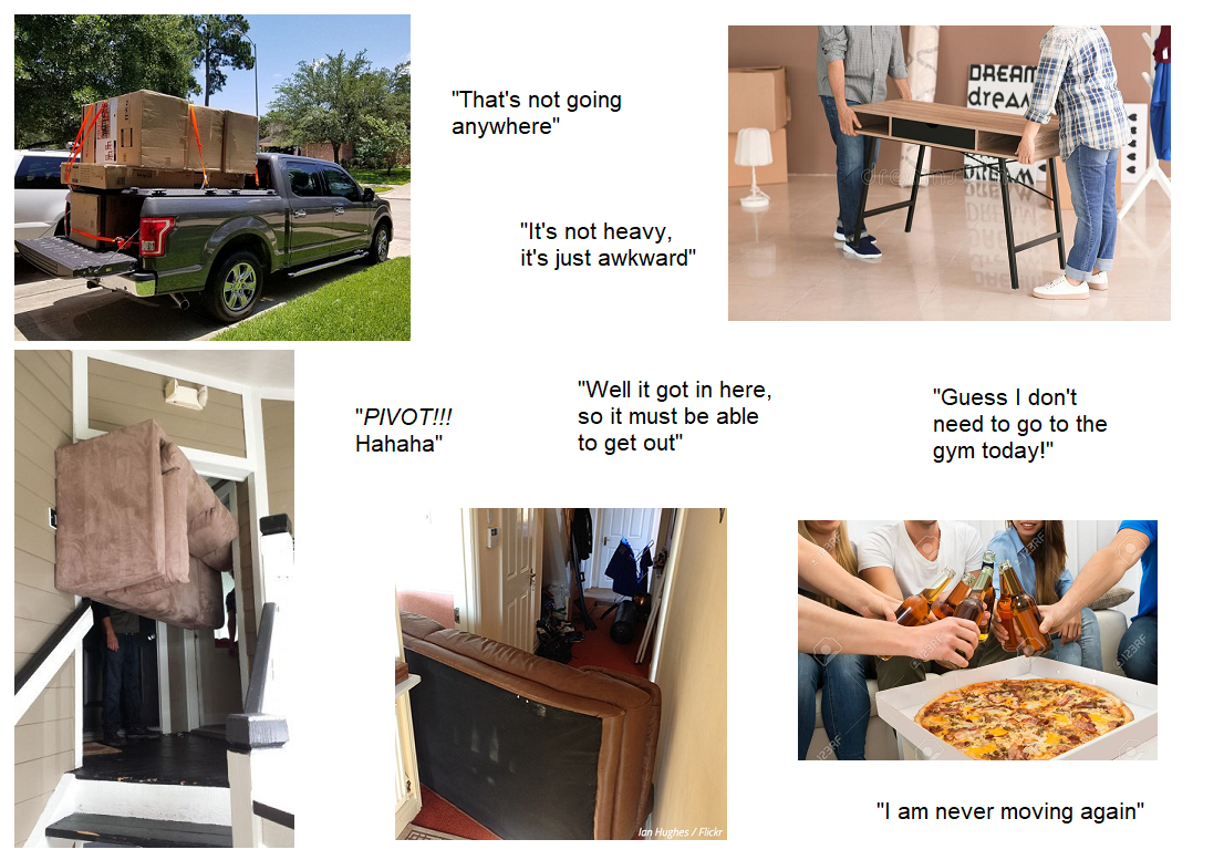 Moving Day starter pack | /r/starterpacks | Starter Packs | Know Your Meme