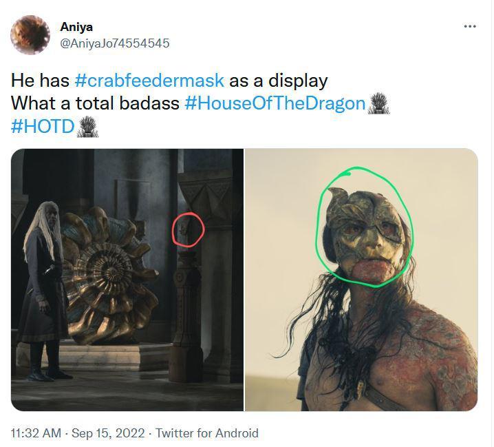 Shout out to this fan for sleuthing this easter egg | /r/FreeFolk | /r ...