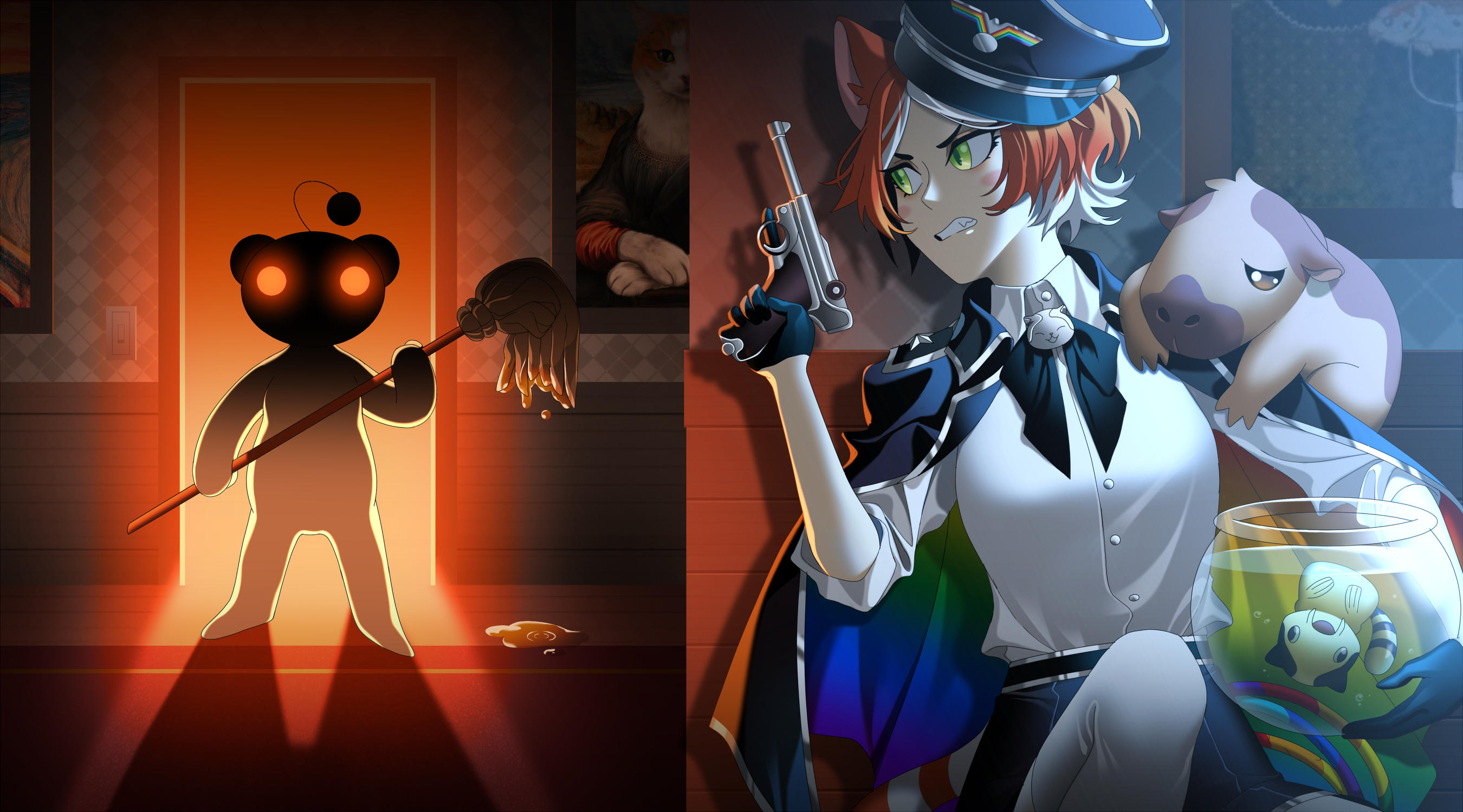 Escape from Predditor Mansion: The Showdown | Marsey the Cat | Know ...