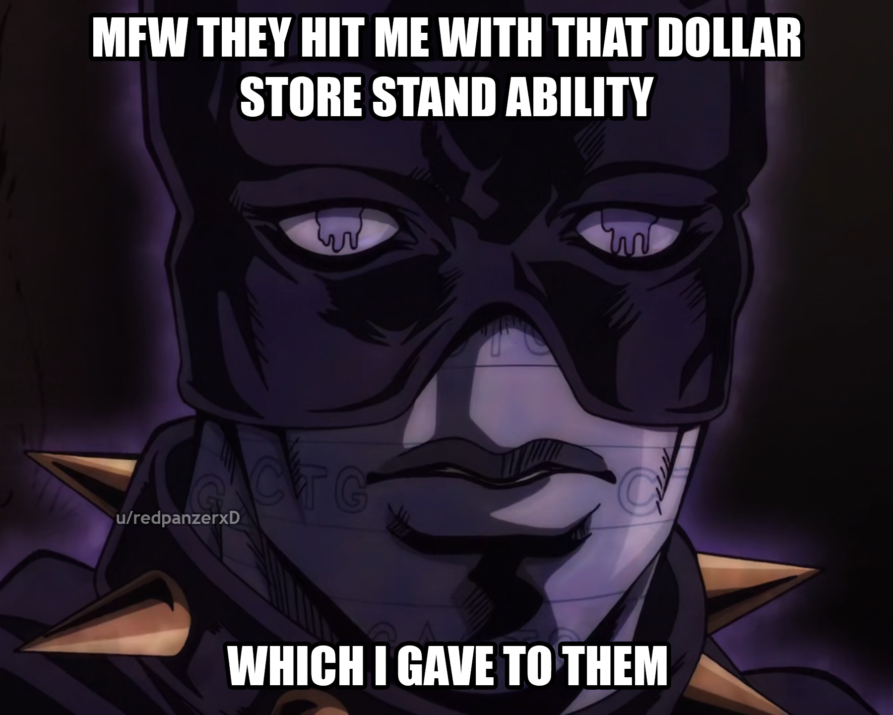 Now I'm not giving you a stand anymore ! | /r/ShitPostCrusaders/ | JoJo ...