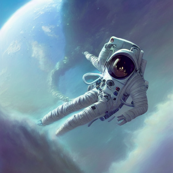 Astronaut Flying in Space | Stable Diffusion | Know Your Meme