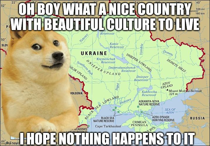 le ukraine has arrived | /r/dogelore | Ironic Doge Memes | Know Your Meme