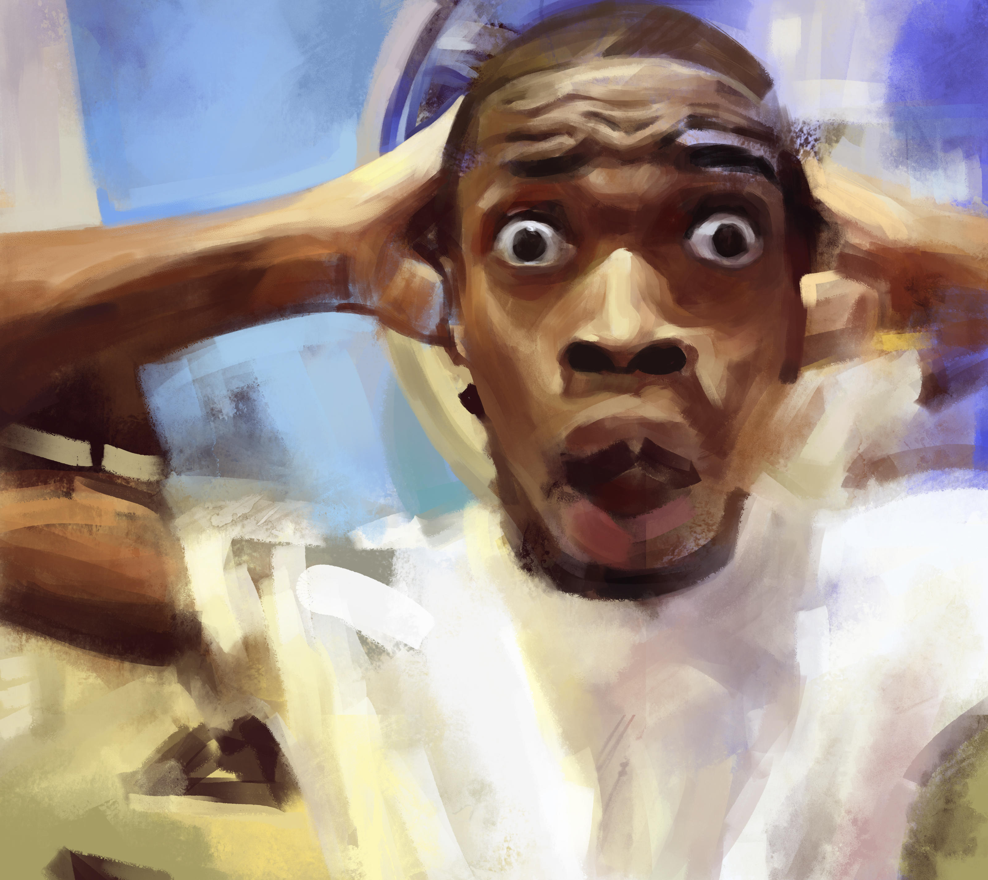 Shocked Black Guy Study By relicrom Shocked Black Guy Surprised 