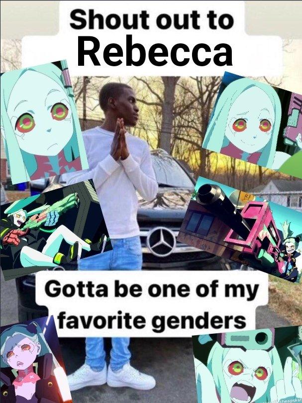 rebecca | Rebecca (Edgerunners Character) | Know Your Meme