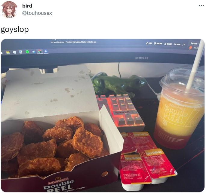 it's goyslop | Goyslop | Know Your Meme