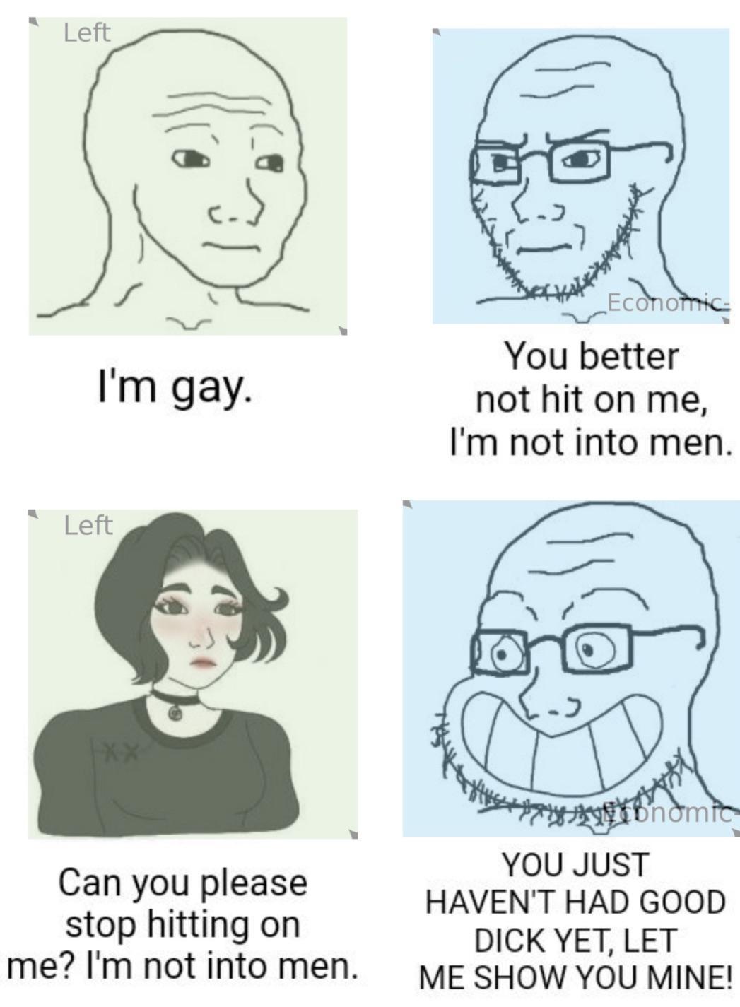 AuthRight when Lesbians | /r/PoliticalCompassMemes | Political Compass ...