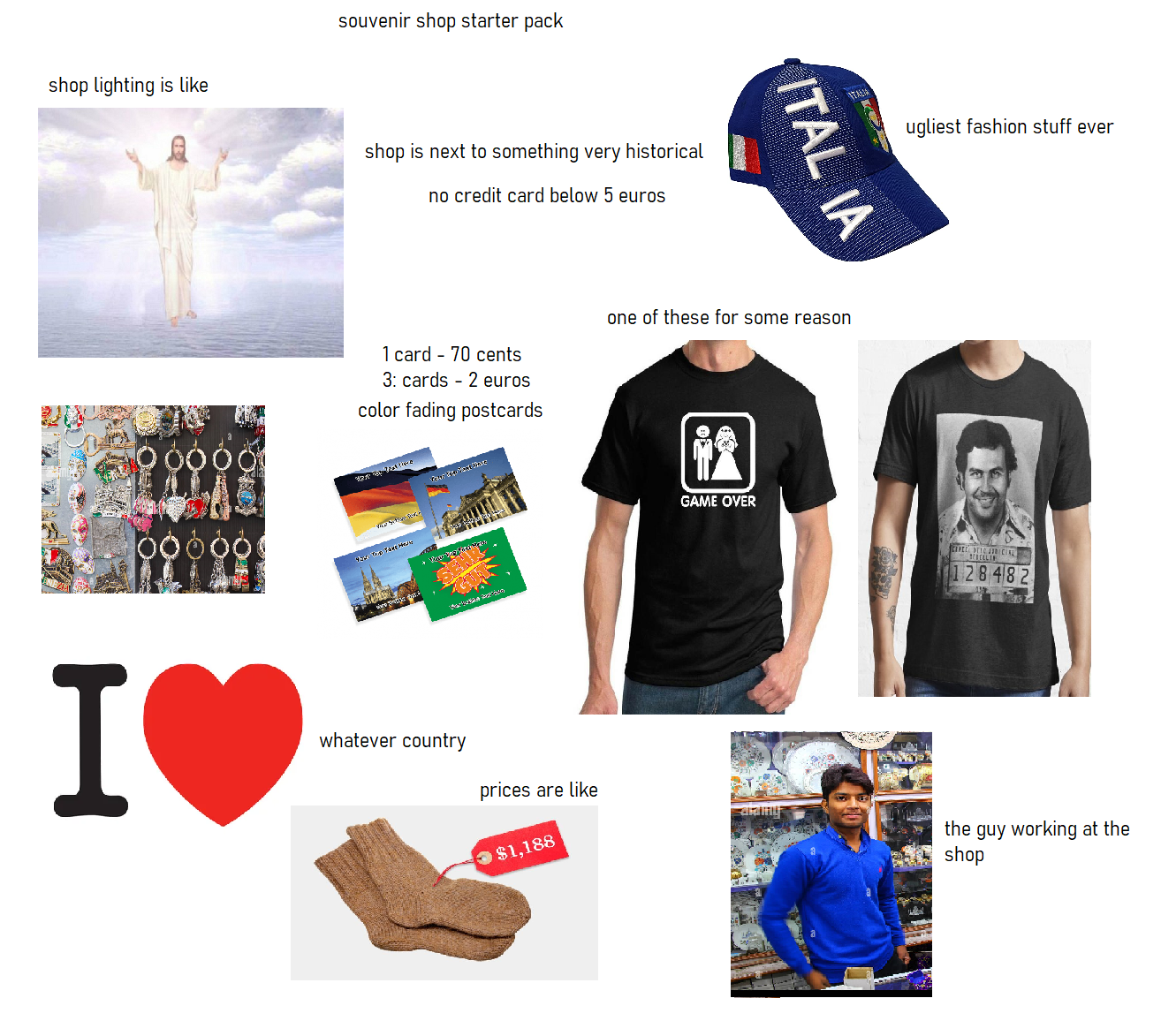 souvenir shop starter pack | /r/starterpacks | Starter Packs | Know ...