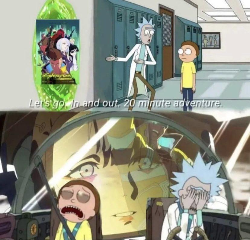 I can't believe how perfect Cyberpunk Edgerunners is. Postscript. I can ...