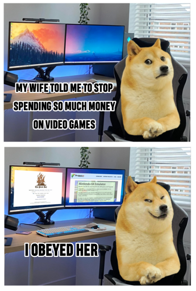 le affordable gaming has arrived | /r/dogelore | Ironic Doge Memes ...