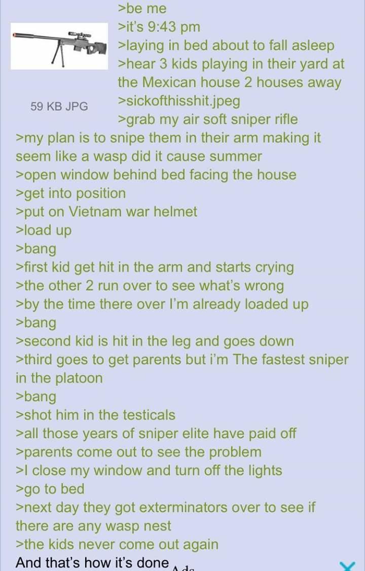 anon commits war crimes | /r/Greentext | Greentext Stories | Know Your Meme