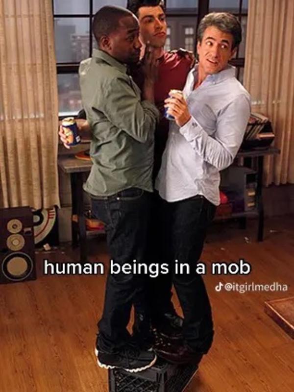 New Girl | Human Beings in A Mob (TikTok Photo Slideshow Trend) | Know ...