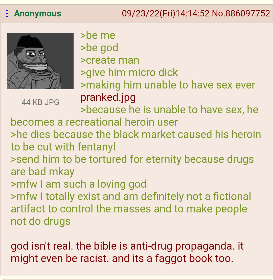 Anon is god | /r/Greentext | Greentext Stories | Know Your Meme