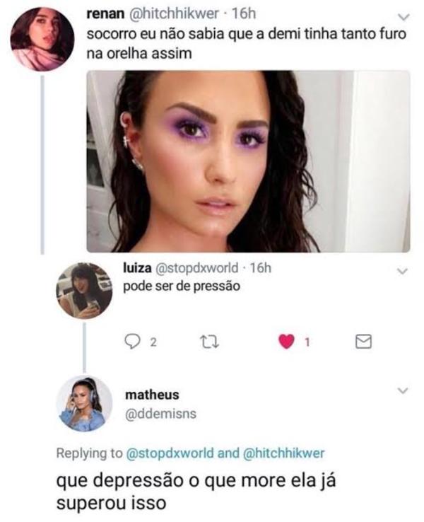 Demi Lovato's Brazilian fans interacting | Know Your Meme