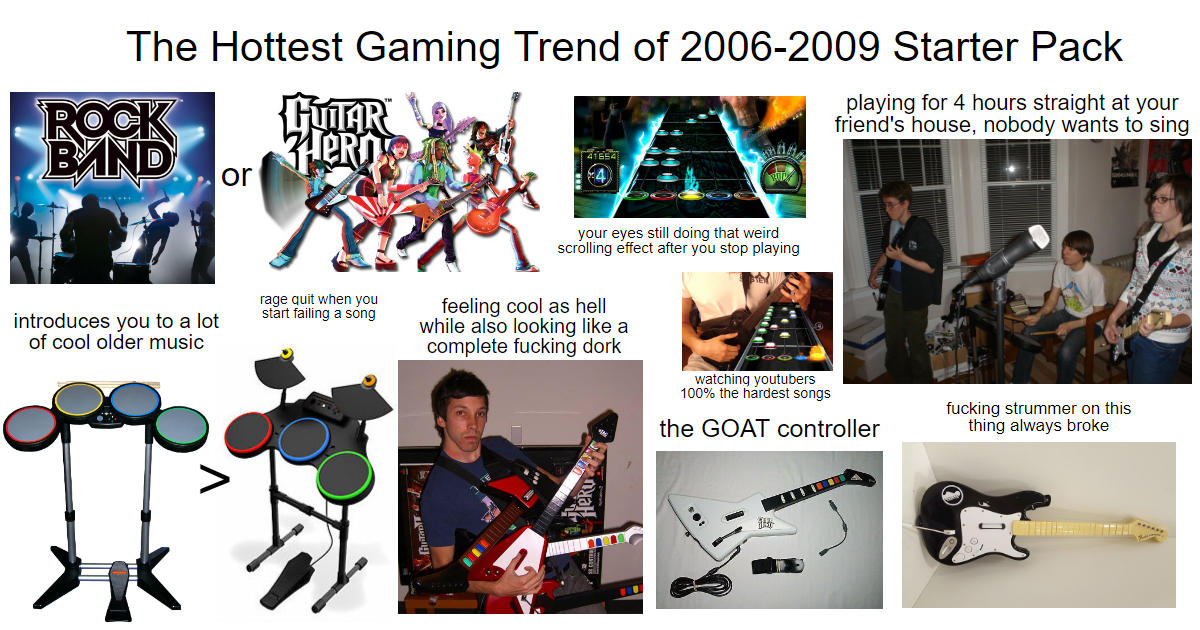 The Hottest Gaming Trend of 2006-2009 Starter Pack | /r/starterpacks ...