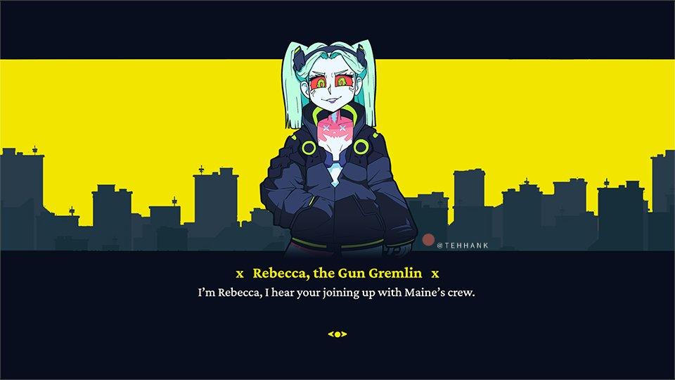 Helltaker x Cyberpunk: Edgerunners Crossover Everyone's favourite Gun ...