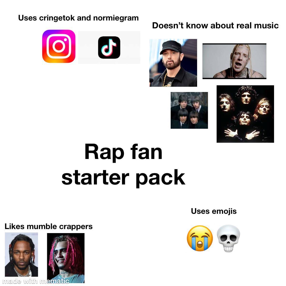 Today’s Rap fans starterpack | /r/starterpacks | Starter Packs | Know ...