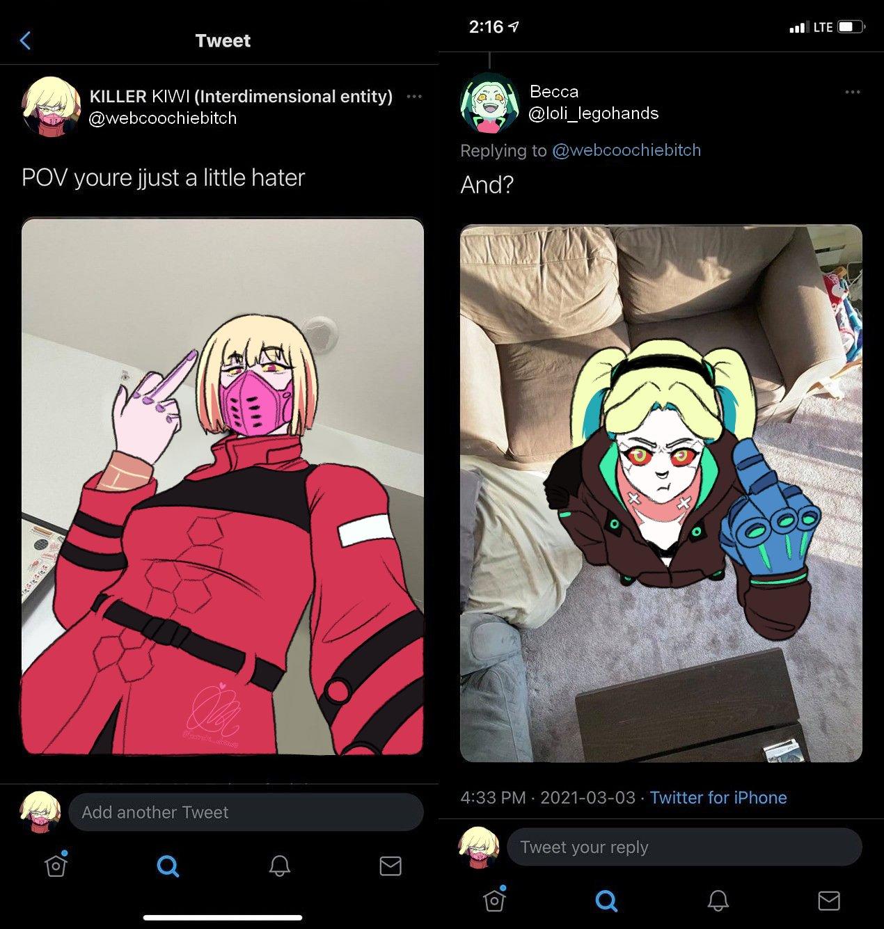 And Cyberpunk Edgerunners Know Your Meme